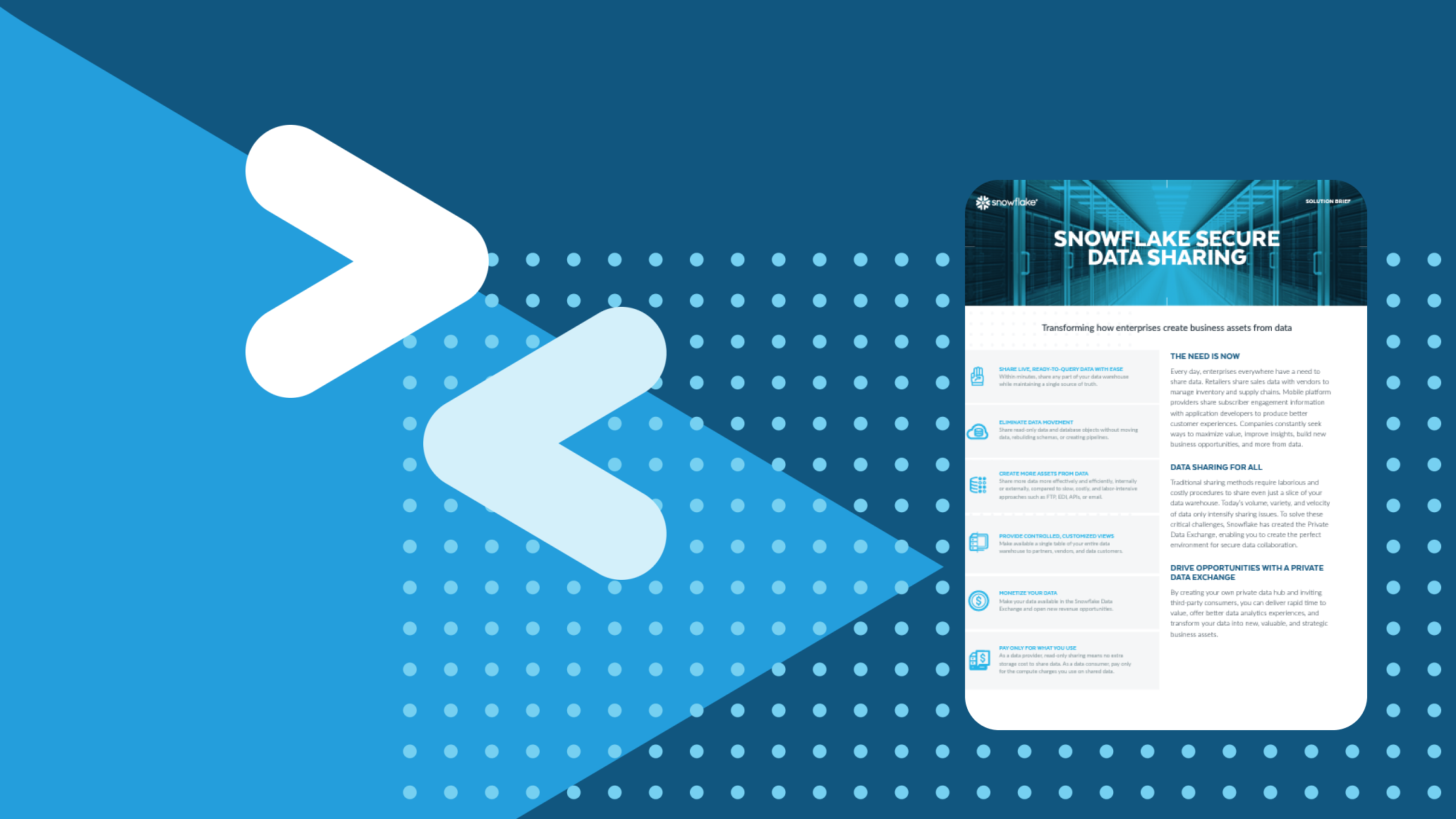 Data Sharing Solution Brief | Snowflake